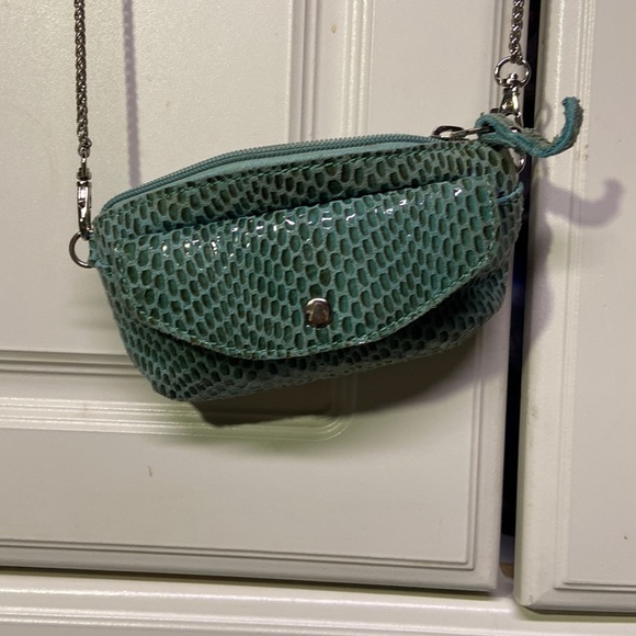 Sorial | Bags | Sorial Ny Blue Green Teal Mini Crossbody | Poshmark
